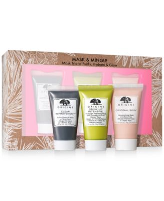 Origins 3-Pc. Mask & Mingle Purify, Hydrate & Glow Set - Macy's