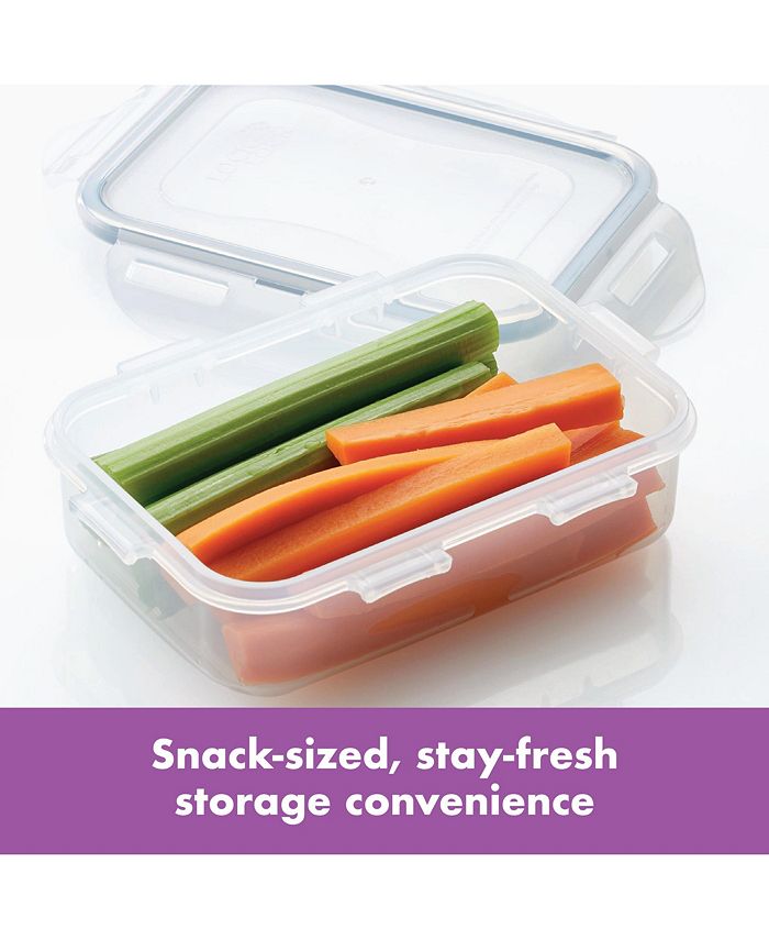 Lock n Lock Easy Essentials Rectangular 12-Oz. Food Storage Container ...