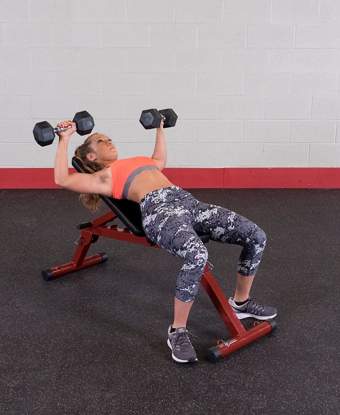 Body-Solid Best Fitness Folding Adjustable Bench - Macy's