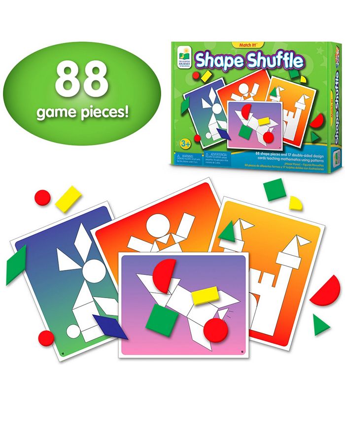 The Learning Journey Match It- Shape Shuffle - Macy's