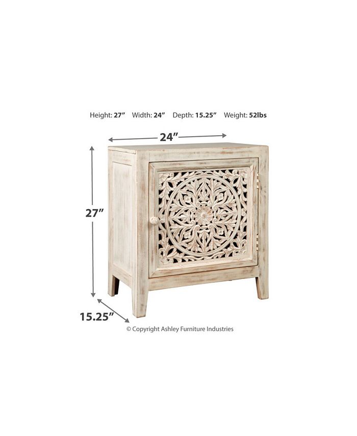 Signature Design By Ashley Ashley Furniture Fossil Ridge Accent Cabinet ...