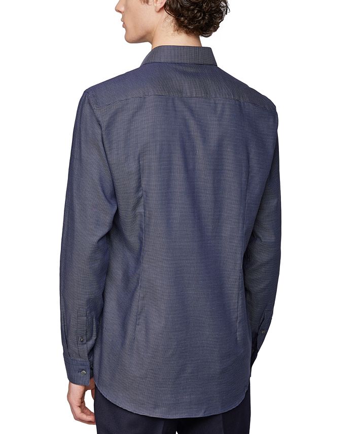 Hugo Boss BOSS Men's Isko Slim-Fit Shirt - Macy's