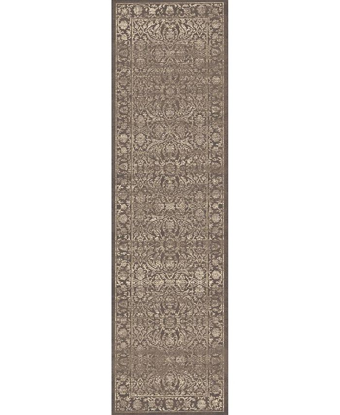 KM Home Cantu Brown Area Rug Collection - Macy's