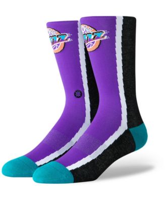 Stance Utah Jazz Hardwood Classic Warmup Crew Socks - Macy's