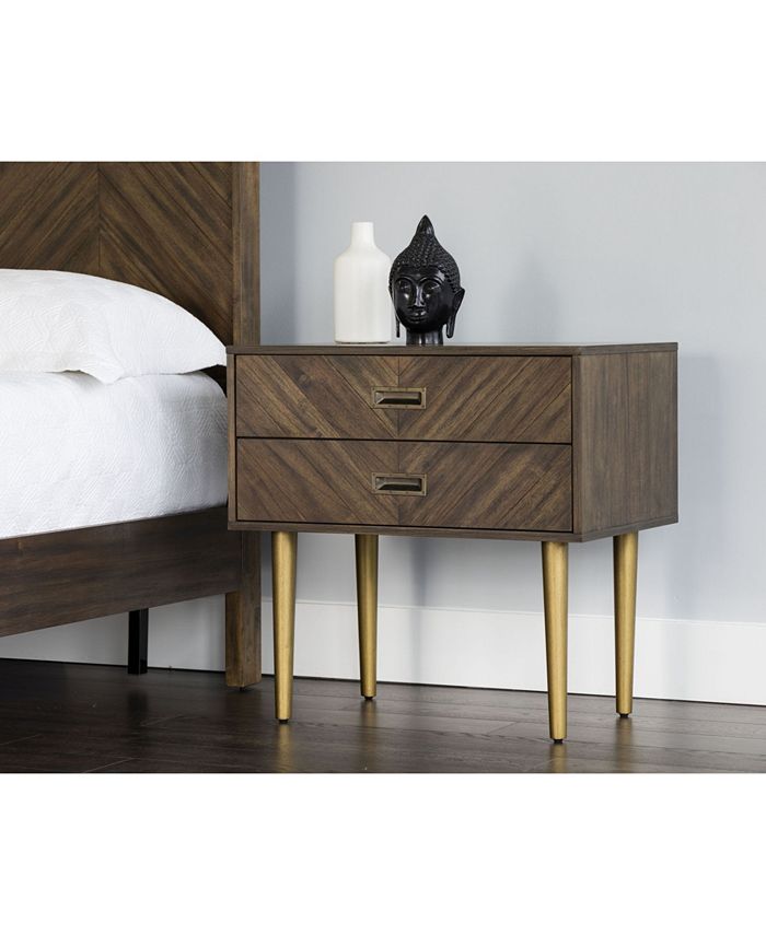 SUNPAN Greyson Nightstand - Macy's