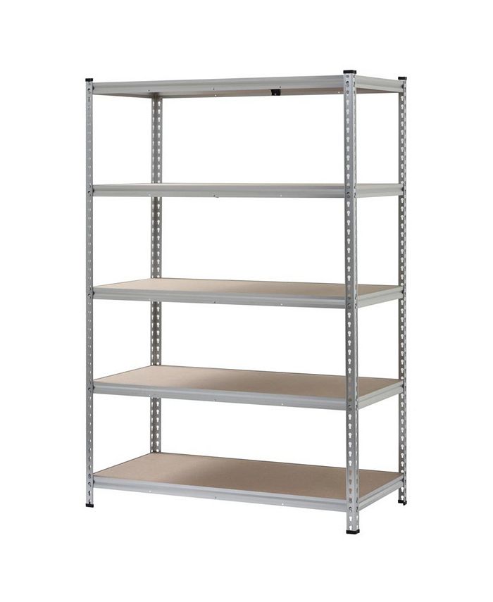 Edsal 5-Shelf Boltless Aluminum Shelving Unit - Macy's