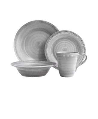 Elle Decor Stone 16 Pc Dinnerware Set - Macy's