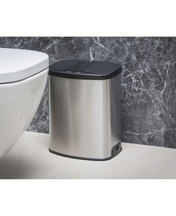 Hamilton Beach Stainless Steel Motion Sensor 2 Piece Trashcan Set - Macy's