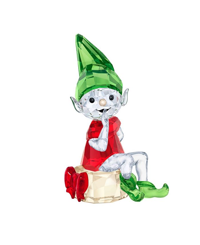 Swarovski Santa's Elf Figurine - Macy's