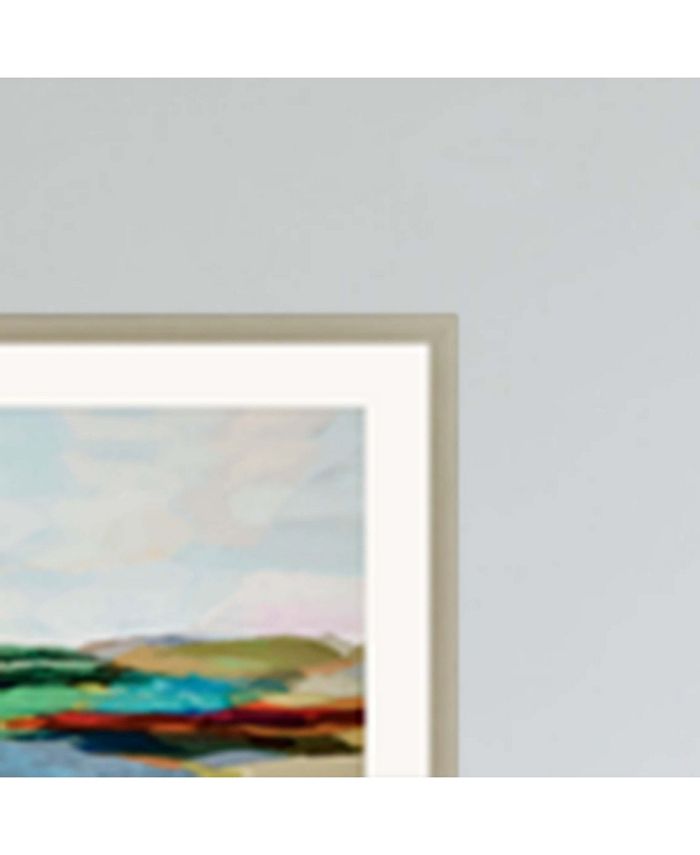 Paragon Picture Gallery Paragon Strata IV Framed Wall Art, 34" x 46 ...