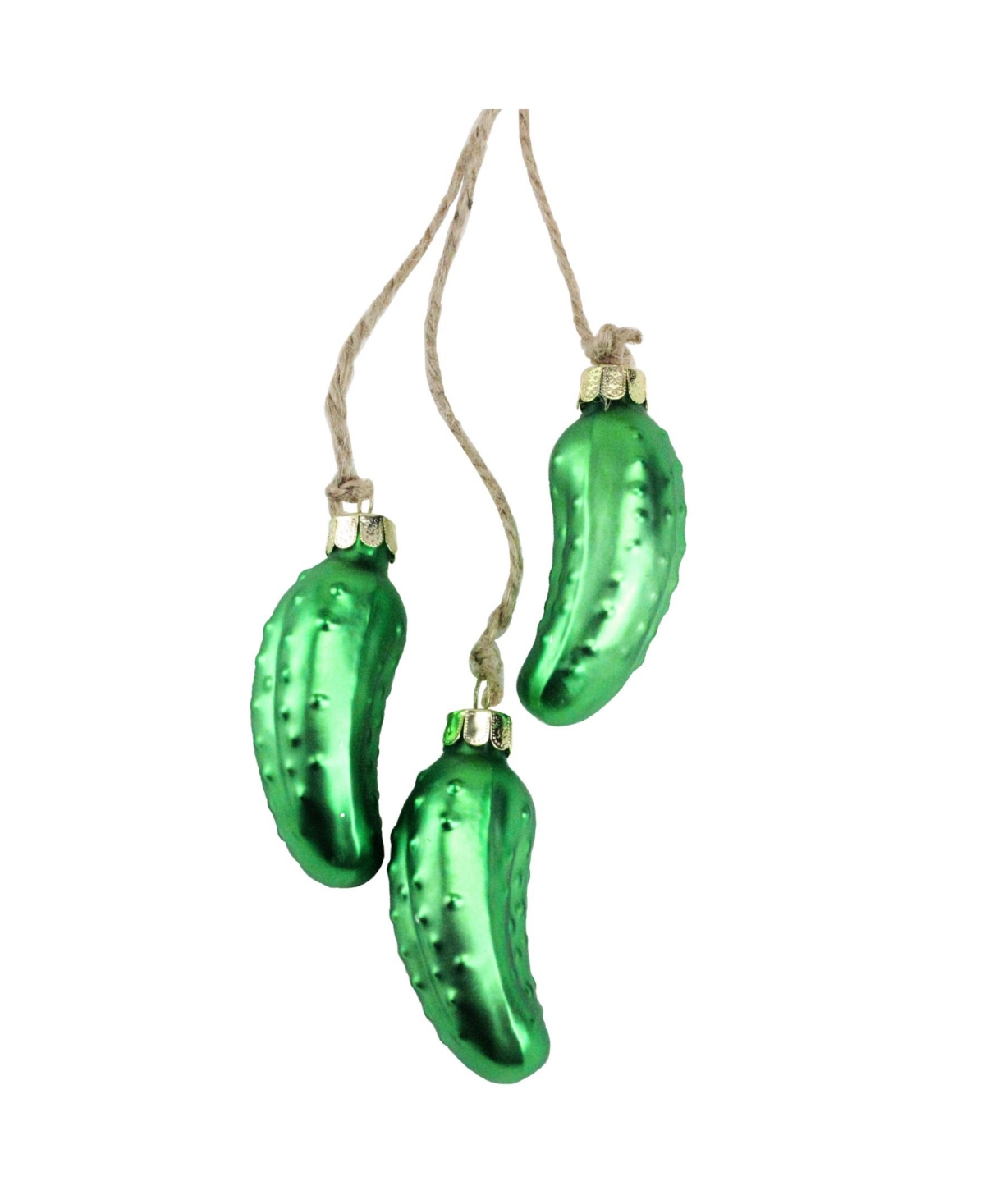 Click here for Northlight 8.5 Matte Green Pickle Cluster Trio Gla... prices
