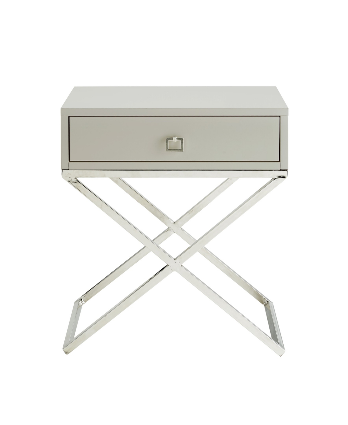 Click here for Inspired Home Gekko Lacquer Nightstand with Metal... prices