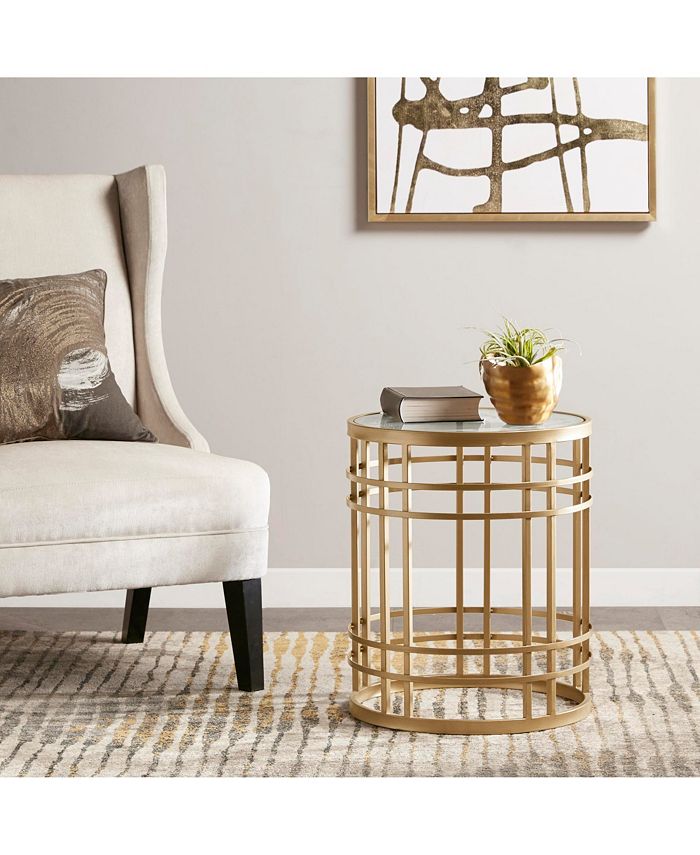 Martha Stewart Collection Martha Stewart Archer Side Table - Macy's