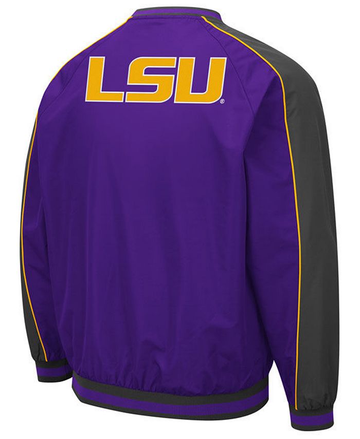 Colosseum Men's LSU Tigers Duffman Windbreaker Jacket - Macy's