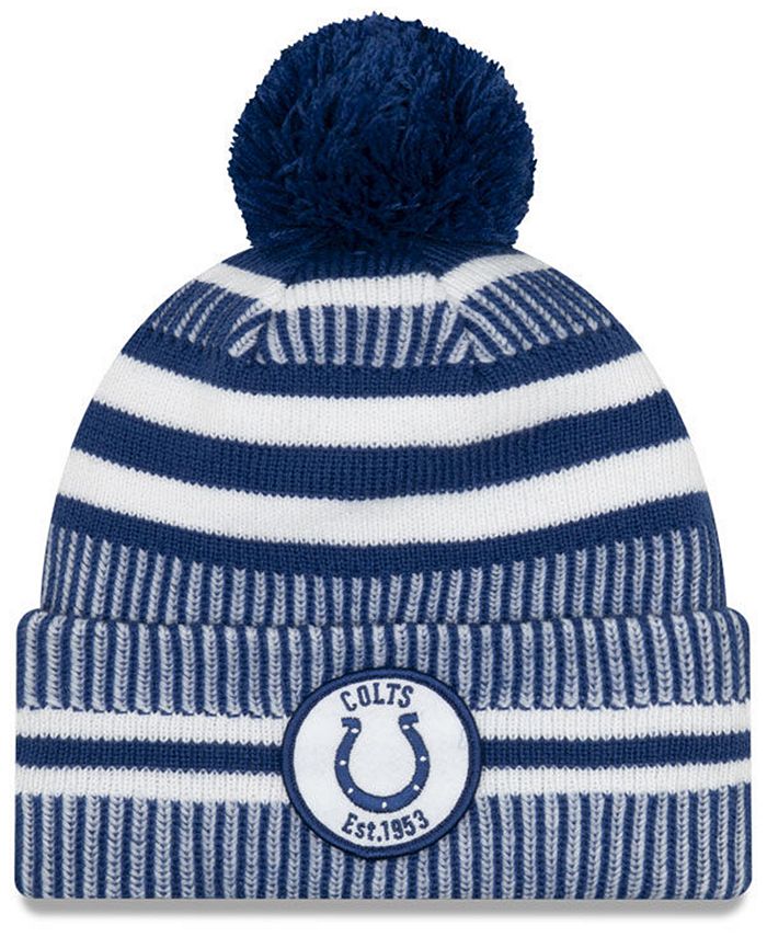 New Era Indianapolis Colts Home Sport Knit Hat - Macy's