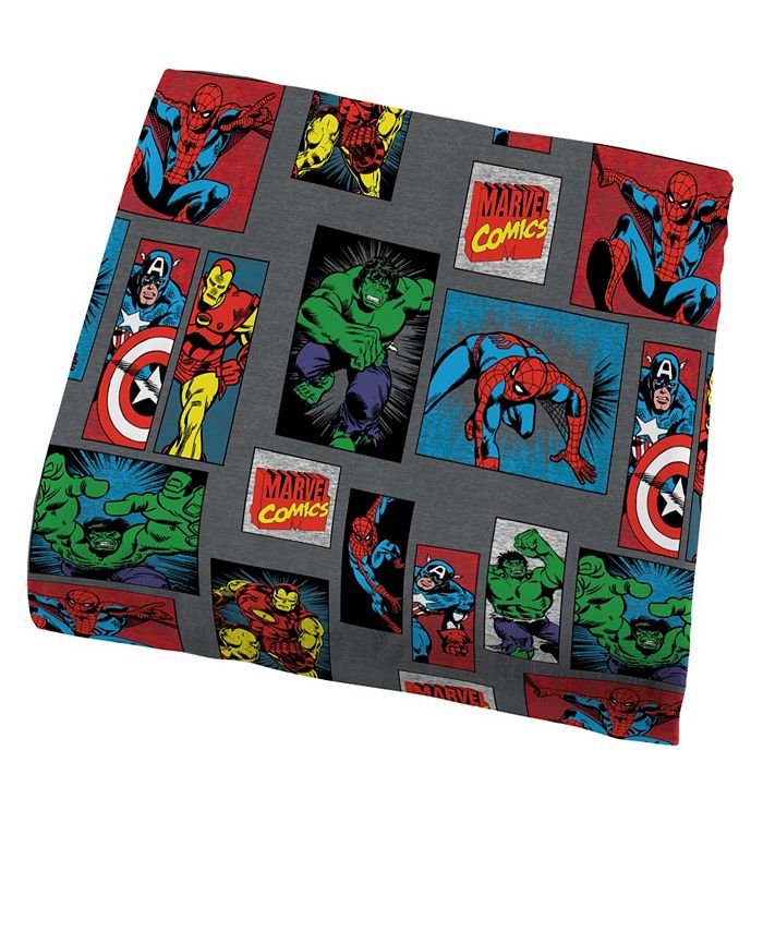Marvel Superheroes 3-Piece Twin Sheet Set - Macy's