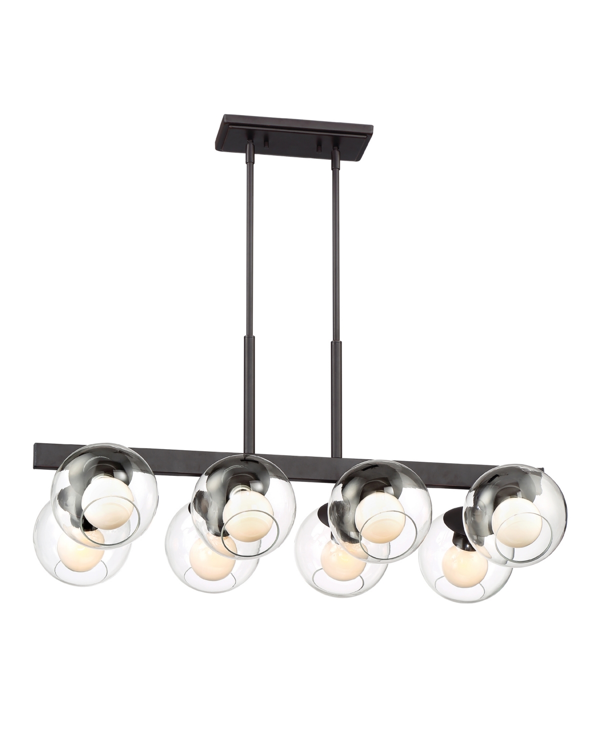 Click here for Designers Fountain Meridian 8 Light Linear Chandel... prices