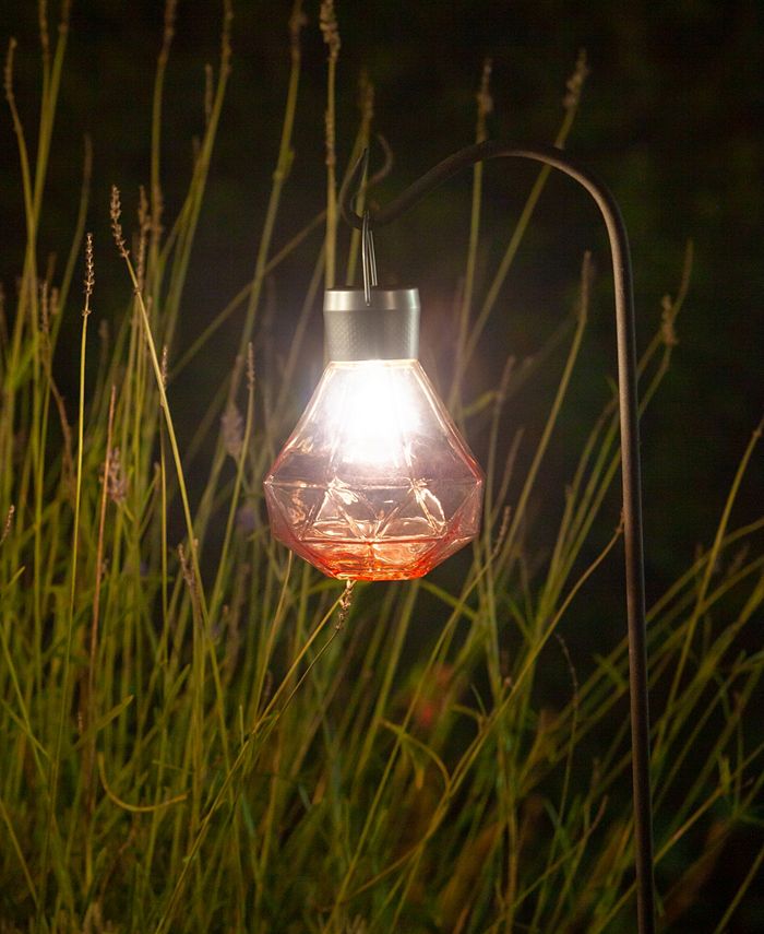Allsop Home & Garden Solar Glass Gem Light - Macy's