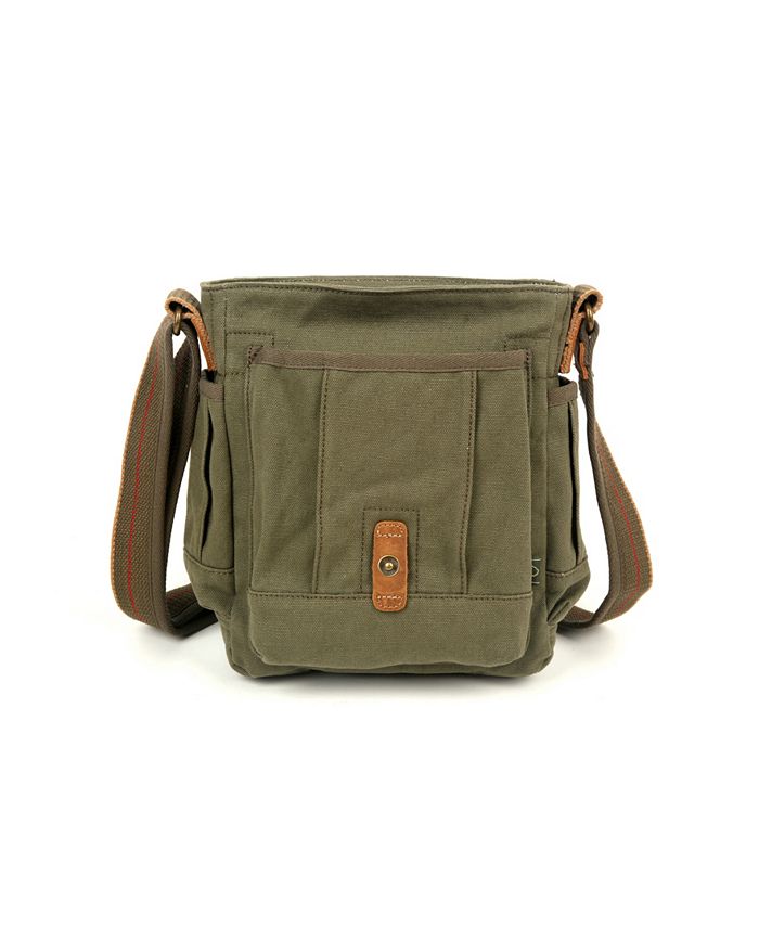 TSD BRAND Turtle Ridge Canvas Crossbody Bag - Macy's