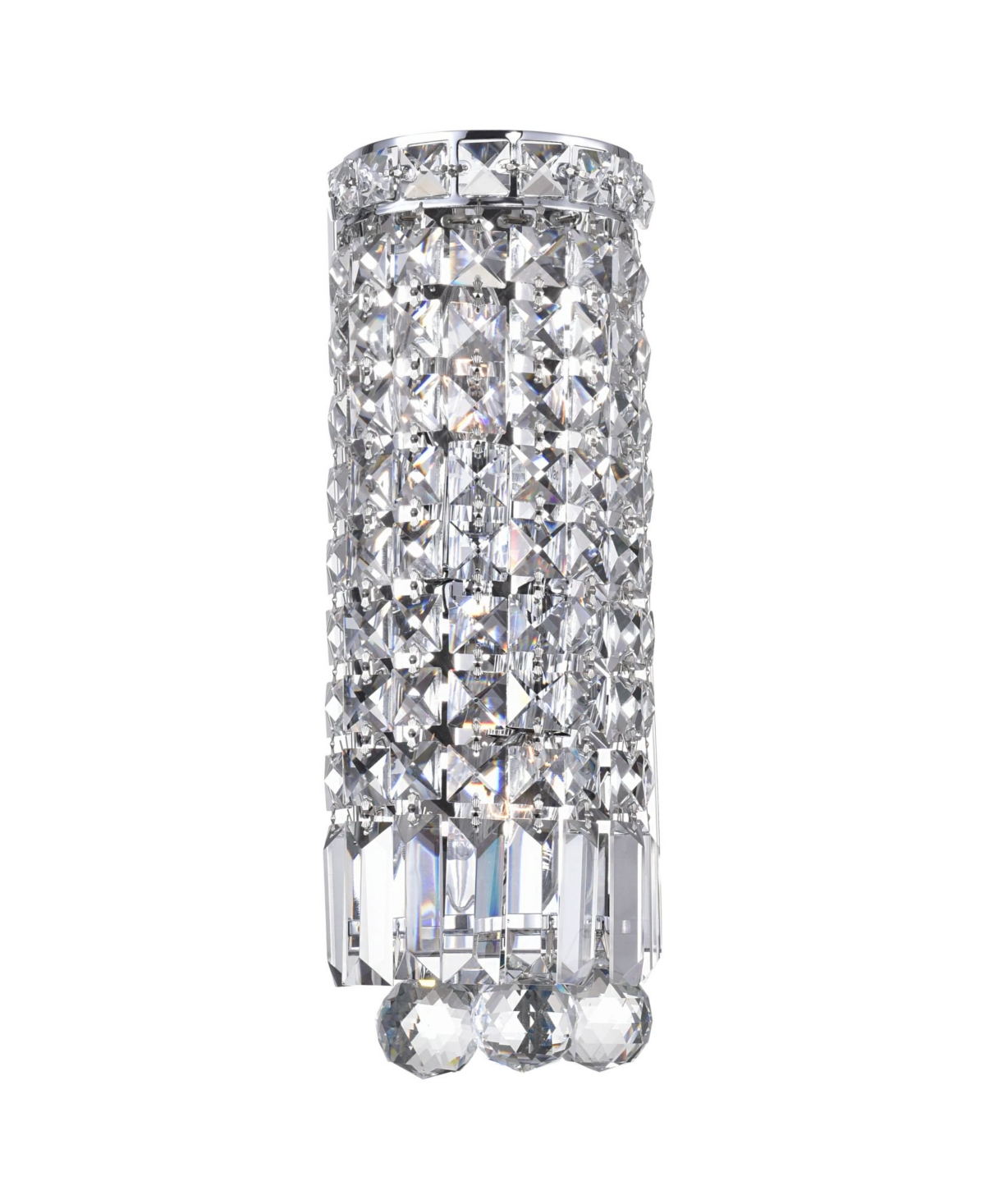 Click here for Cwi Lighting Colosseum 2 Light Wall Sconce - Chrom... prices