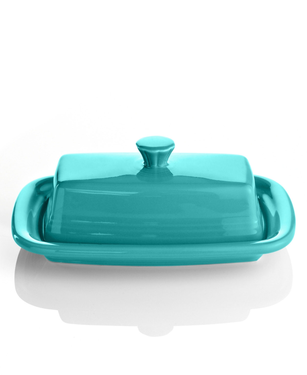 Click here for Fiesta Extra Large Covered Butter Dish - Turquoise prices