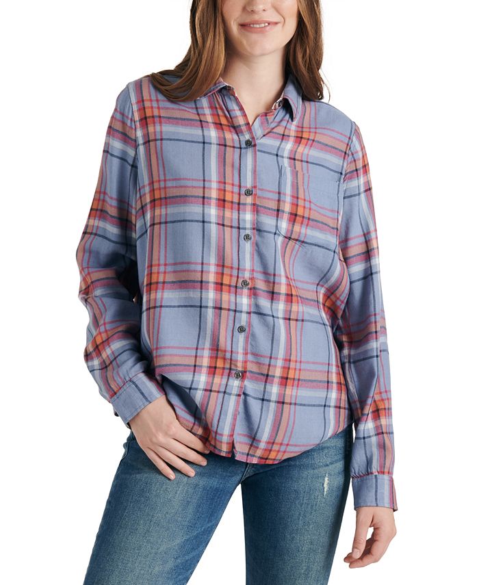 Lucky Brand Plaid Shirt - Macy's