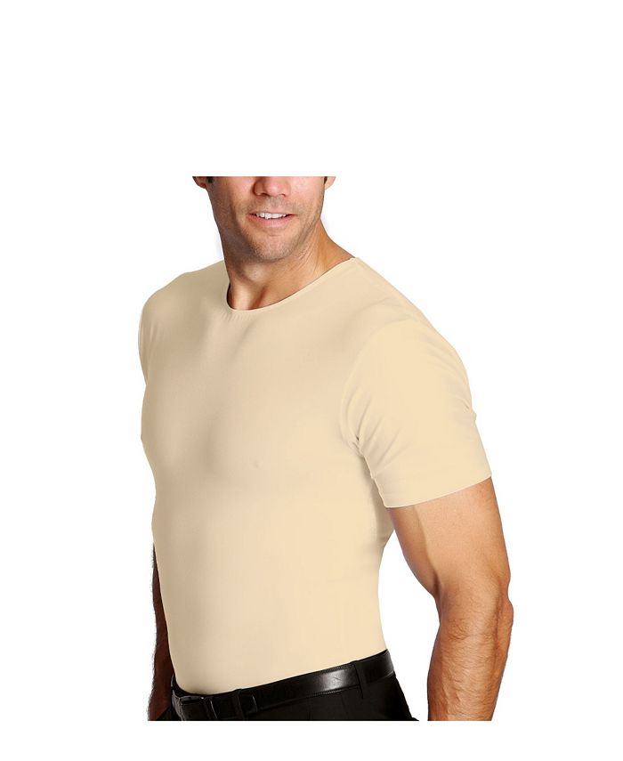 Instaslim Men's Big & Tall Insta Slim Compression Short Sleeve Crew ...