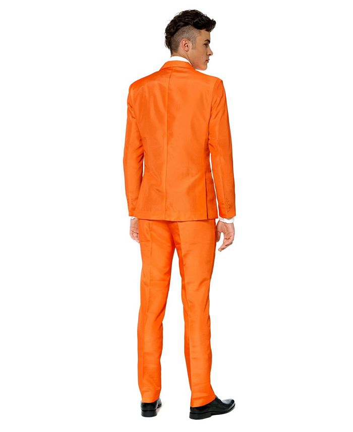 Suitmeister Men's Solid Orange Color Suit - Macy's