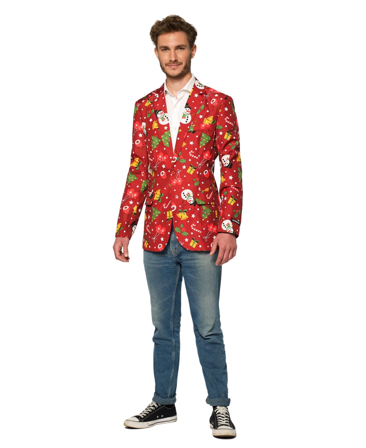 Click here for Suitmeister Mens Christmas Red Icons Christmas Lig... prices