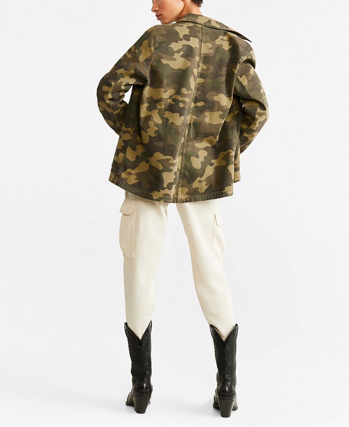 MANGO Military-Inspired Style Jacket - Macy's