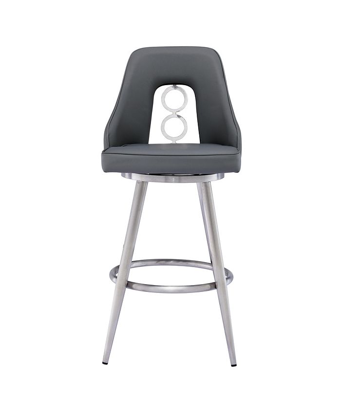 Armen Living Ruby Bar Stool - Macy's
