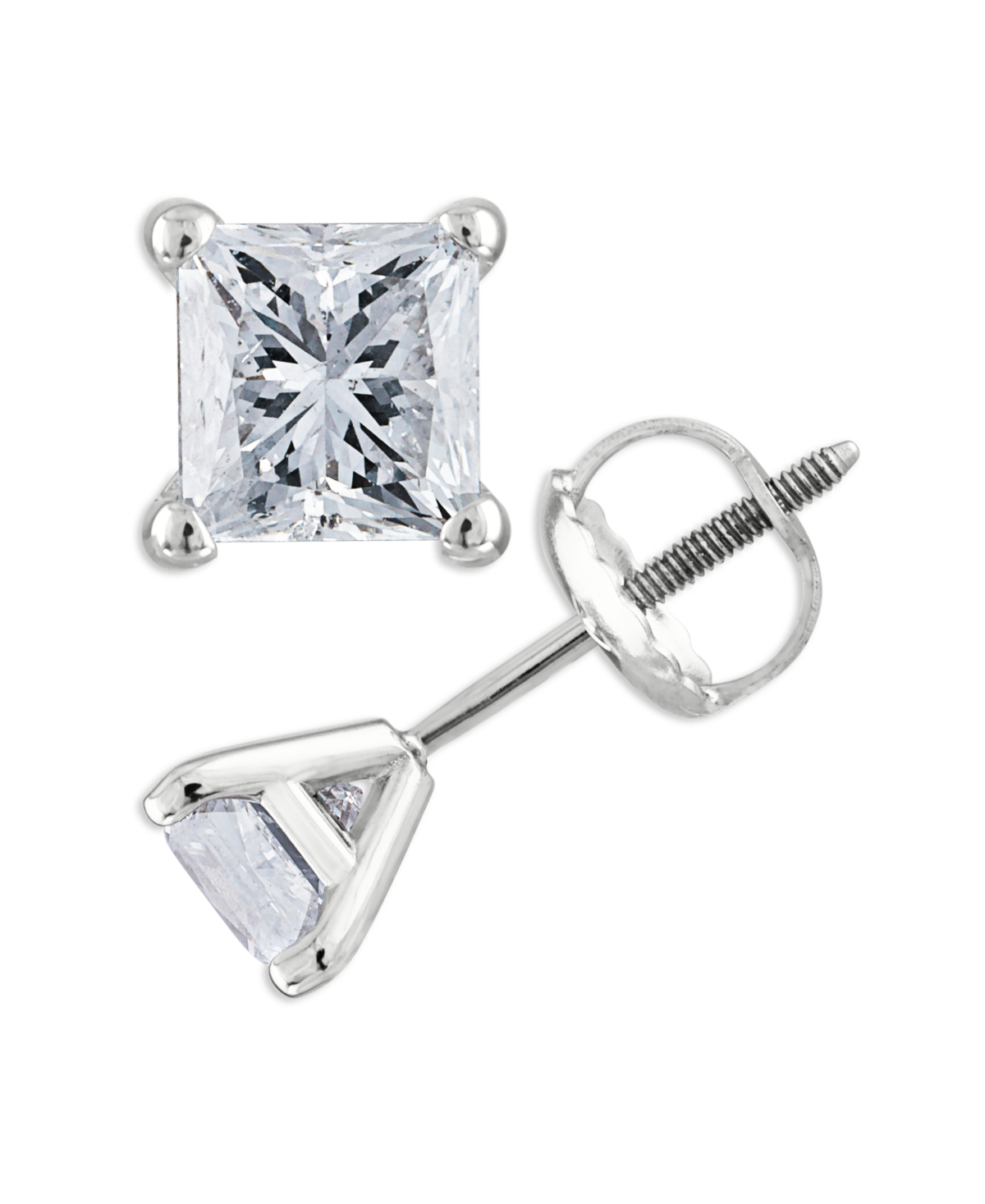 Click here for Princess-Cut Diamond Stud Earrings (1/3 ct. t.w.)... prices