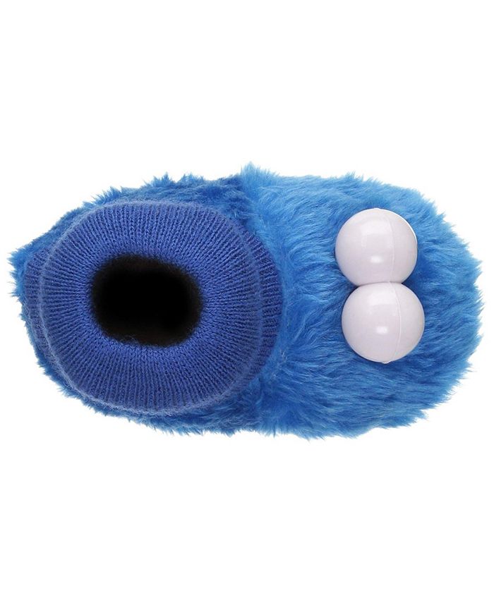 Sesame Street Cookie Monster Toddler Boys Puppet Slipper - Macy's
