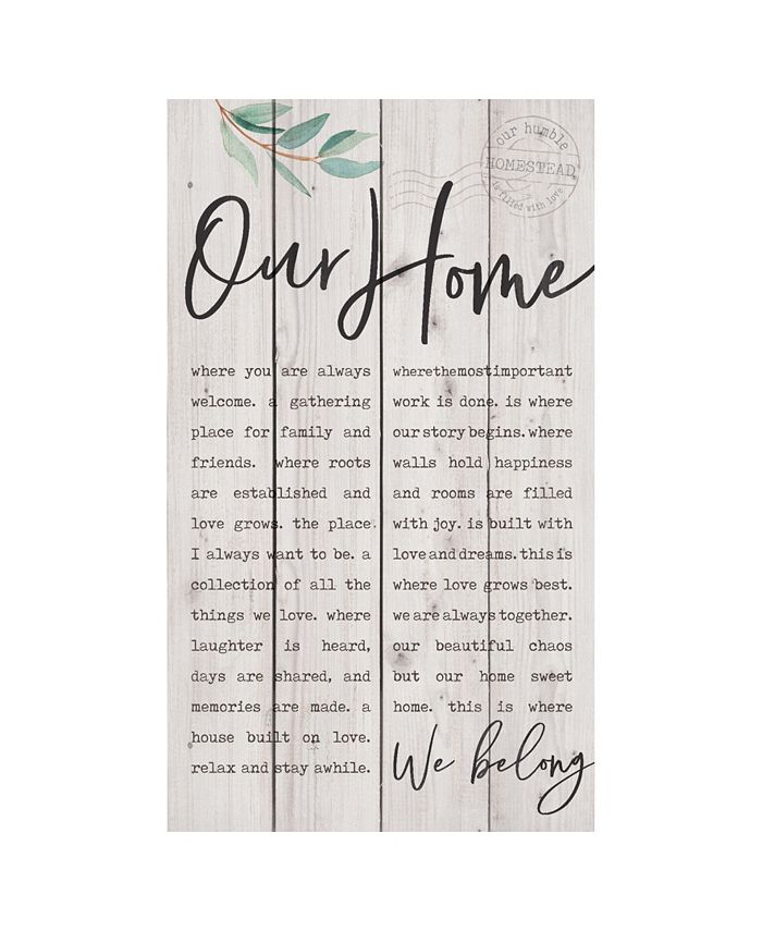 P Graham Dunn Our Home Wall Art - Macy's