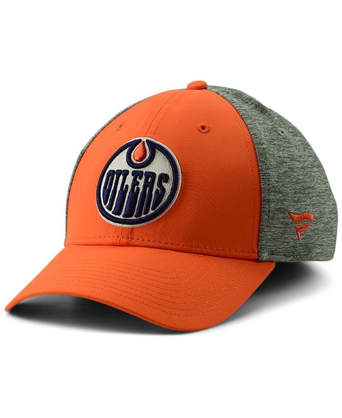 Authentic NHL Headwear Edmonton Oilers Spring Flex Stretch Fitted Cap ...