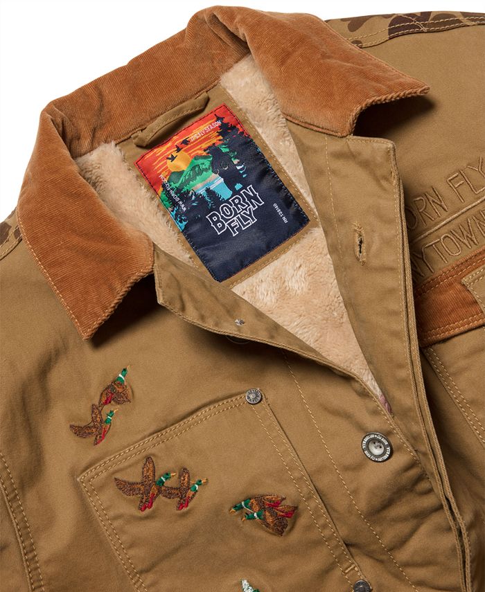 Born Fly Men's Wildlife Field Jacket - Macy's