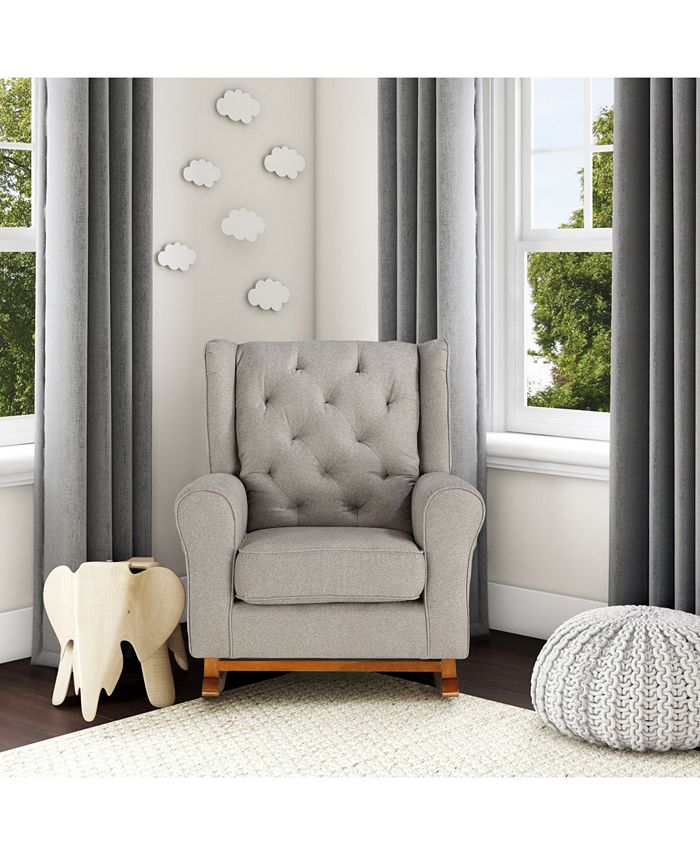 Baby Relax Paola Tufted Wingback Rocker - Macy's