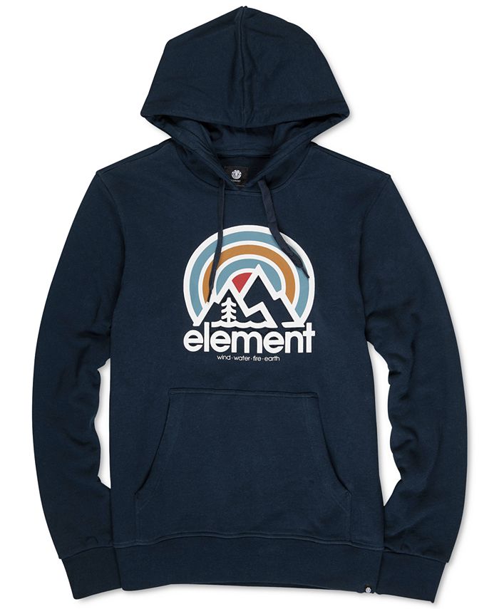 Element Men's Sonata French Terry Logo Fleece Hoodie - Macy's