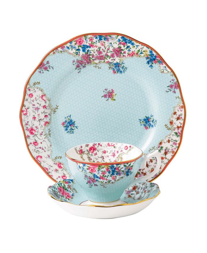 Royal Albert Candy 3 Piece Sit Pretty Set - Macy's