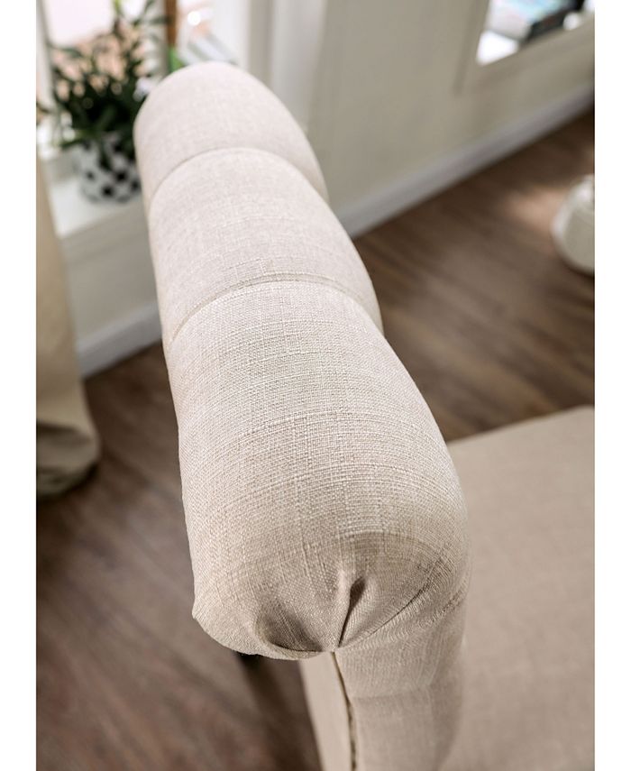 Furniture of America Skyee Scroll Back Side Chair- Set of 2 - Macy's