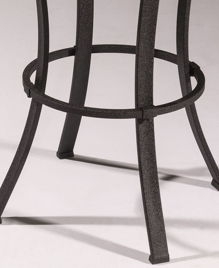 Hillsdale Kelford Swivel Backless Bar Height Stool - Macy's