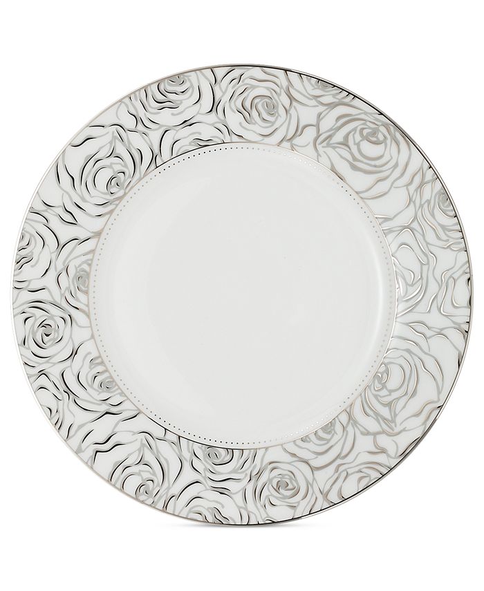 Monique Lhuillier Waterford Dinnerware, Sunday Rose Salad Plate - Macy's Monique Lhuillier Waterford Dinnerware, Sunday Rose Salad Plate - Macy's