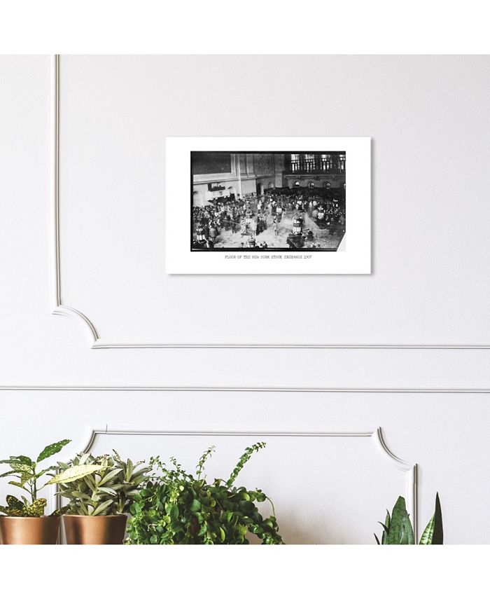 Oliver Gal New York Bankers Giclee Art Print on Gallery Wrap Canvas ...