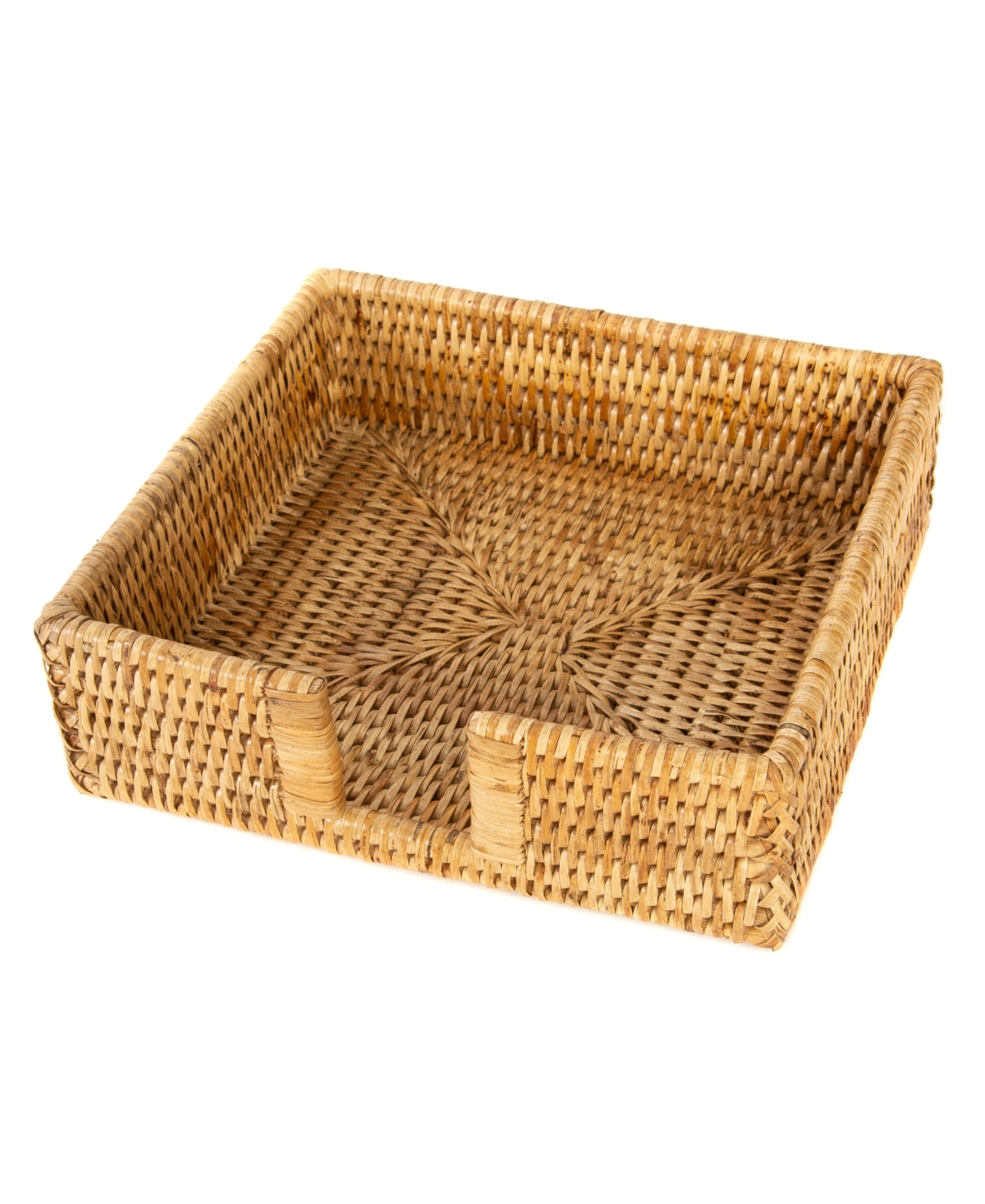 Click here for Artifacts Rattan Napkin Holder - Honey Brown prices