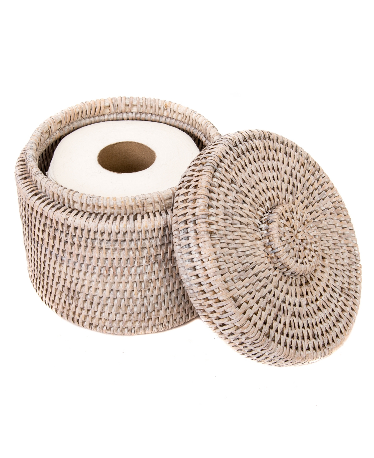 Click here for Artifacts Rattan Round Single Tissue Roll Box - Of... prices