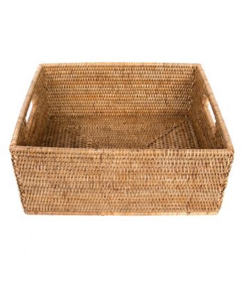 Artifacts Trading Company Rectangular Storage Basket - Macy's