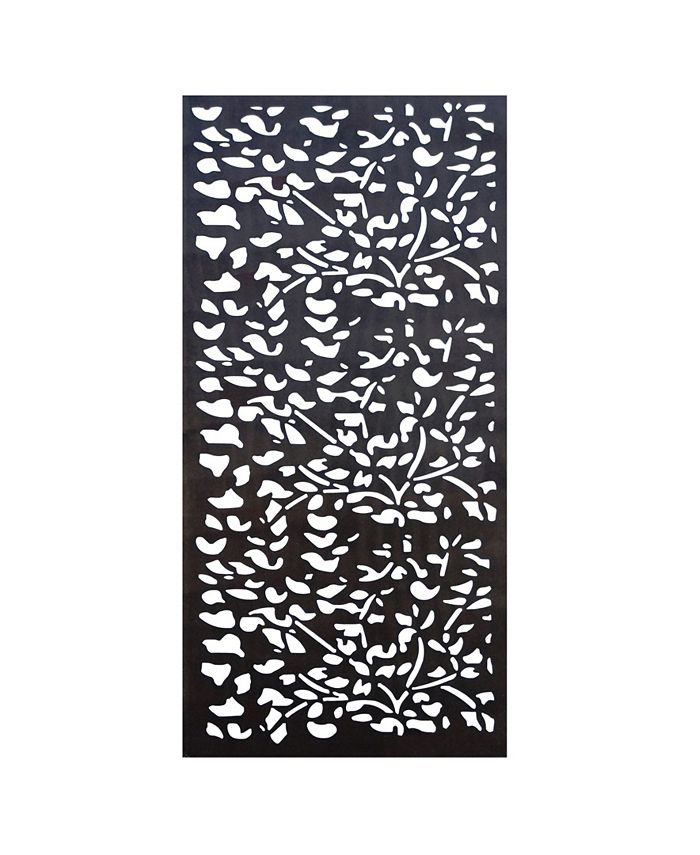 Stratco 4" x 2" Floral Privacy Screen Wall Art Panel - Macy's