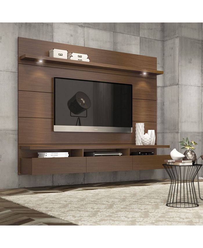 Manhattan Comfort Cabrini 2.2 Floating Wall Theater Entertainment ...