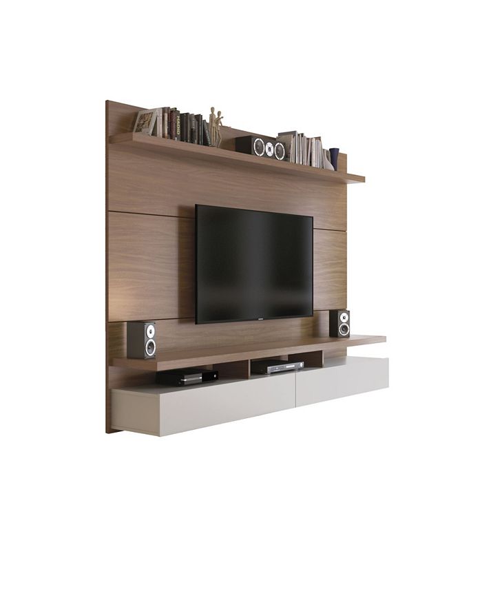 Manhattan Comfort City 2.2 Floating Wall Theater Entertainment Center ...