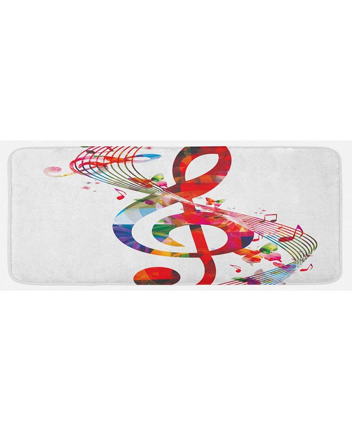 Ambesonne Music Kitchen Mat - Macy's